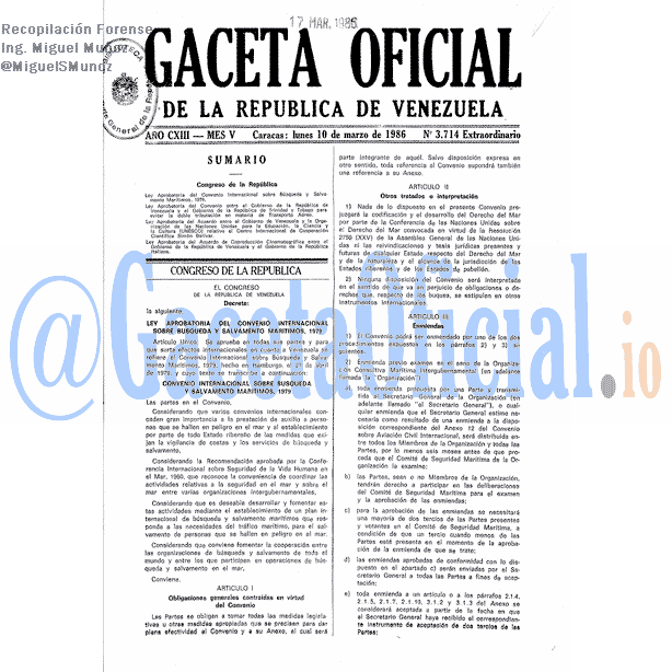 Región de Búsqueda & Salvamento de Venezuela (SRR-VE) - BBS | ONSA ...